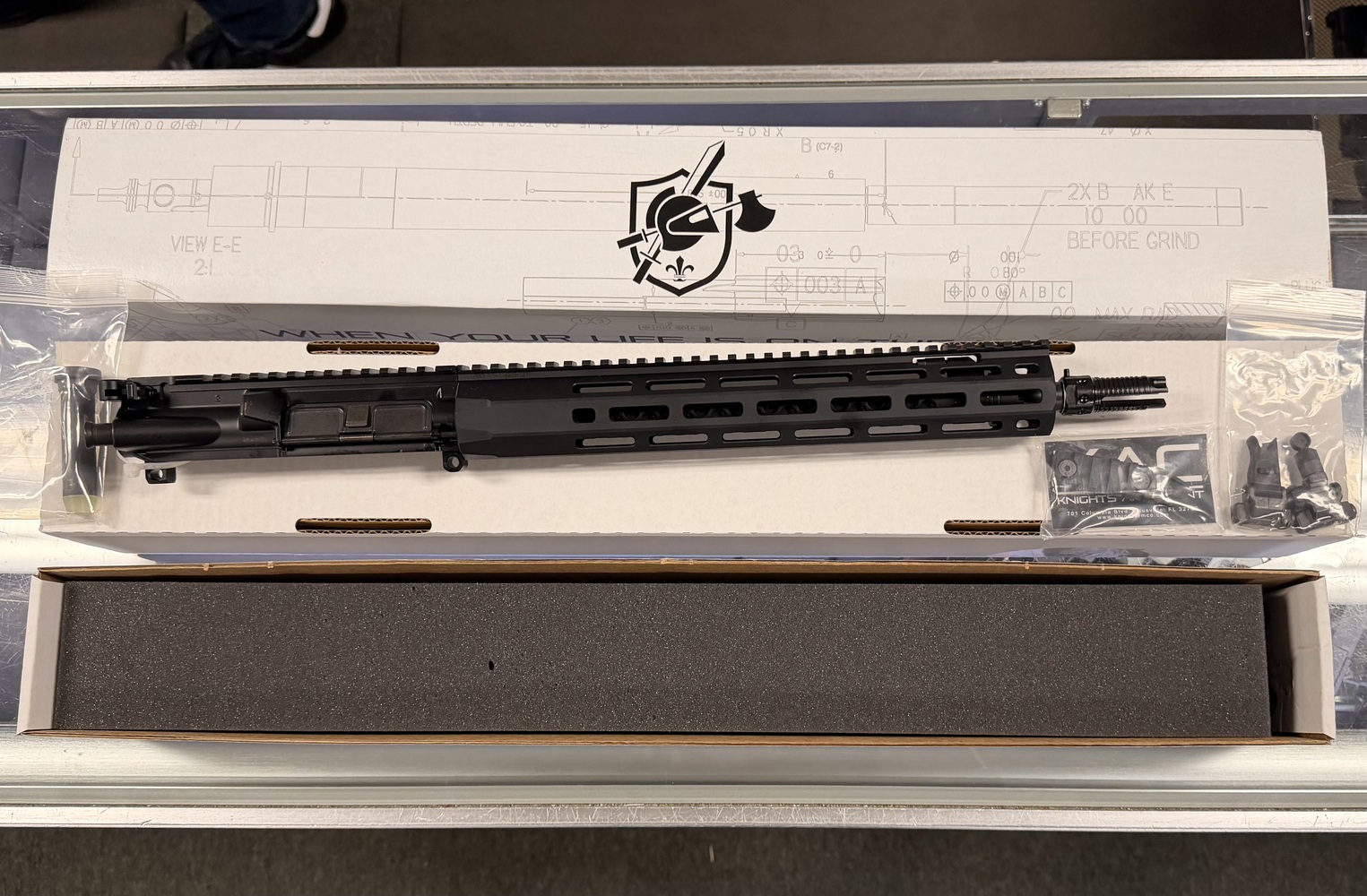 KNIGHTS ARMAMENT KAC 5.56mm SR-15 KS-1, 13.7 upper receiver kit - Other ...