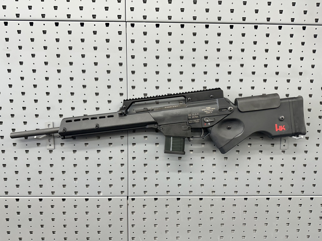 HECKLER & KOCH SL8-6 223 Semi Auto Rifle 20 inch Barrel CA COMPLIANT ...