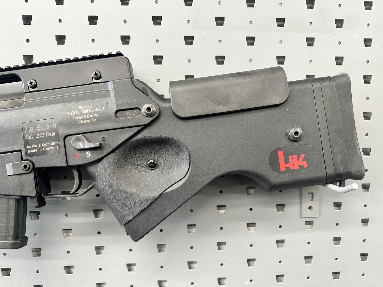 HECKLER & KOCH SL8-6 223 Semi Auto Rifle 20 inch Barrel CA COMPLIANT ...