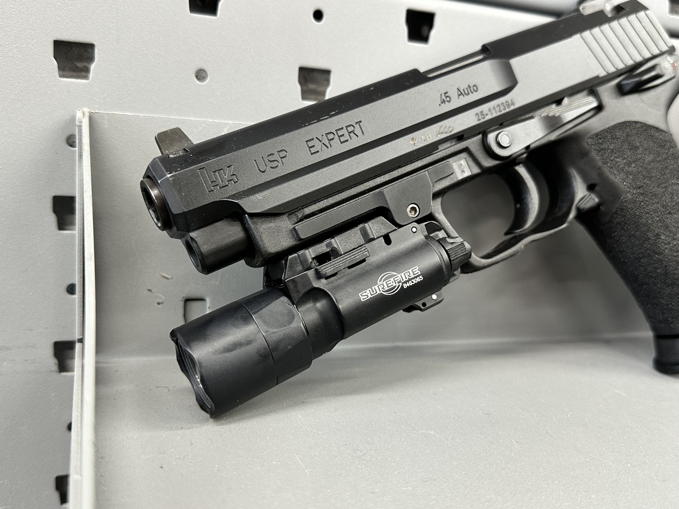 HECKLER & KOCH USP EXPERT 45acp Semi Auto 5.2 in w Surefire X300 Ultra ...