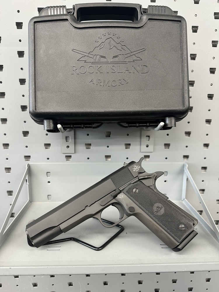 Rock Island 1911 A2 GI STANDARD Double Stacked 45 ACP Semi Auto 5 inch ...