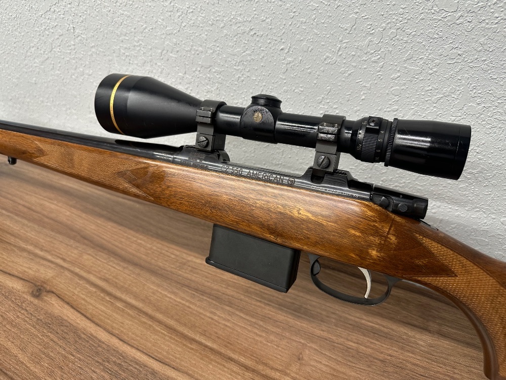 CZ 550 American Bolt Action 308win 24 in Barrel w Leupold Vari-x iii ...