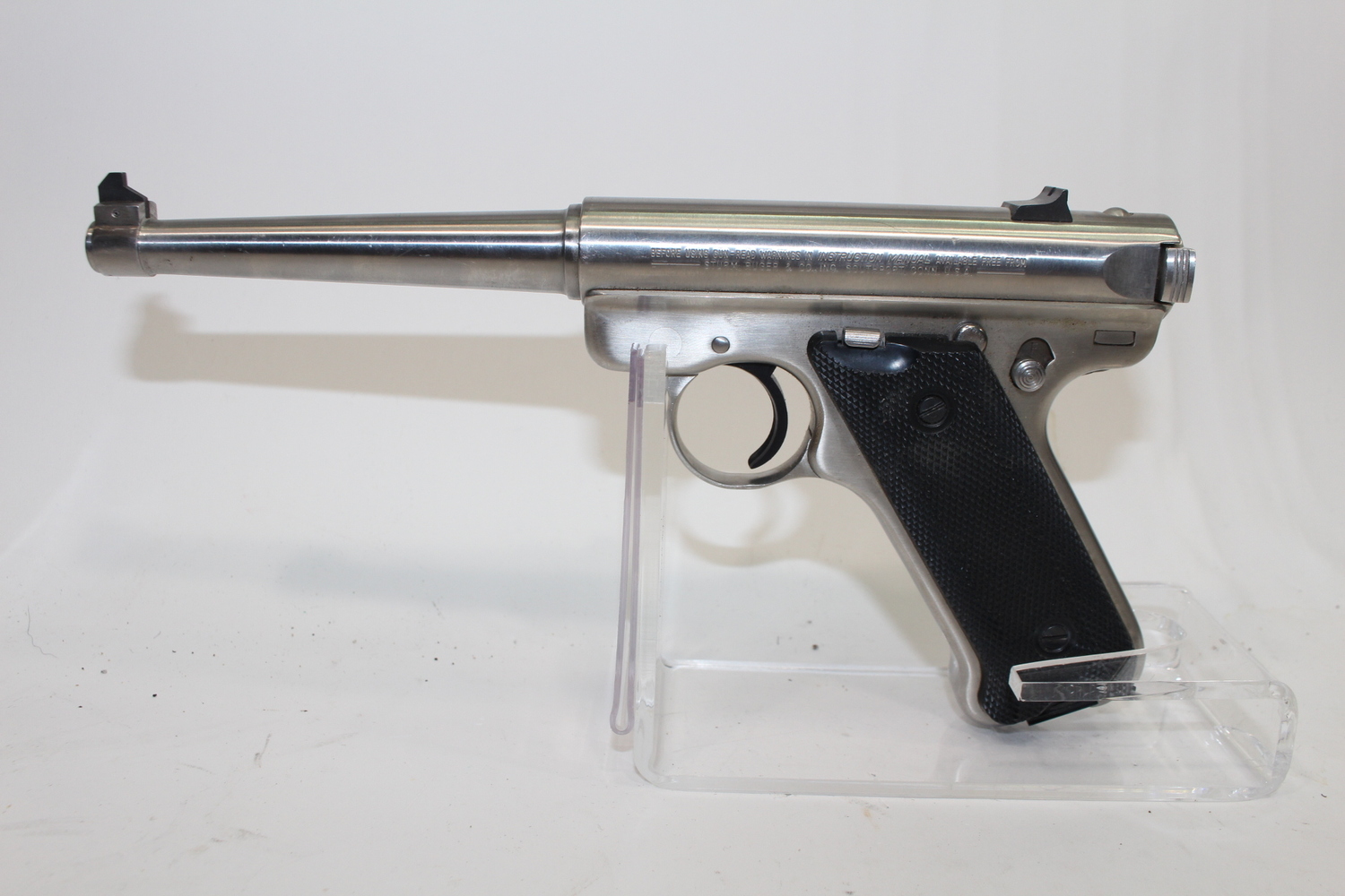 Ruger MARK II Pistol Semi-Automatic .22 Cal Used - Semi Auto Pistols at ...