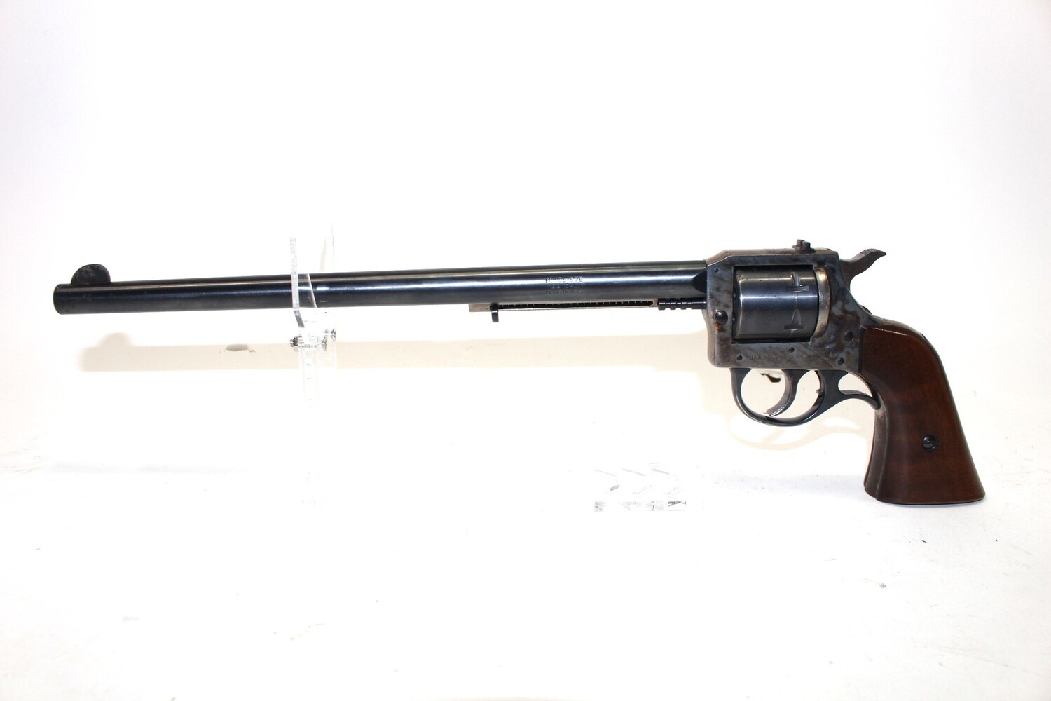 H&R Model 676 Revolver .22 LR 12" BBL 6-Round Case-Hardened No Box Used ...
