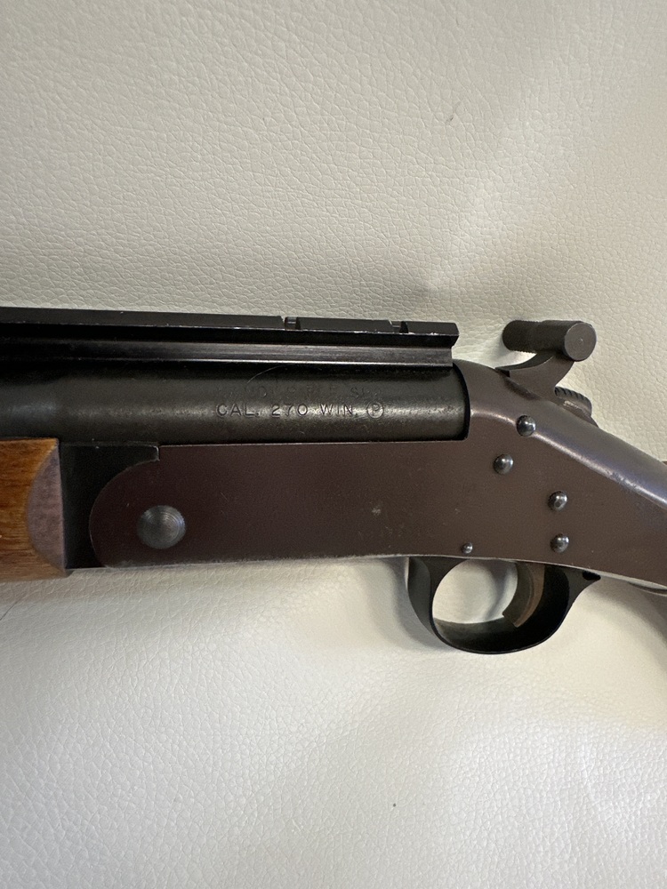 NEW ENGLAND FIREARMS HANDI RIFLE SB2 270 WIN. SINGLE-SHOT RIFLE ...