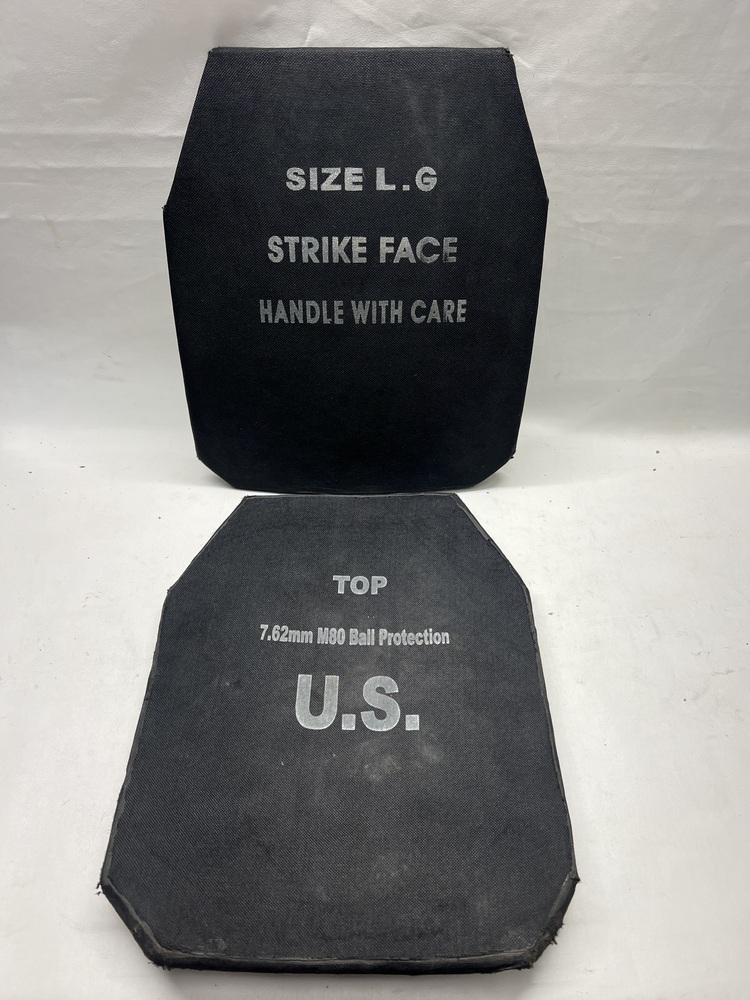 Pair X2 Green Enhanced Strike Face Plates 7.62mm APM2 Size: XL/LG ...