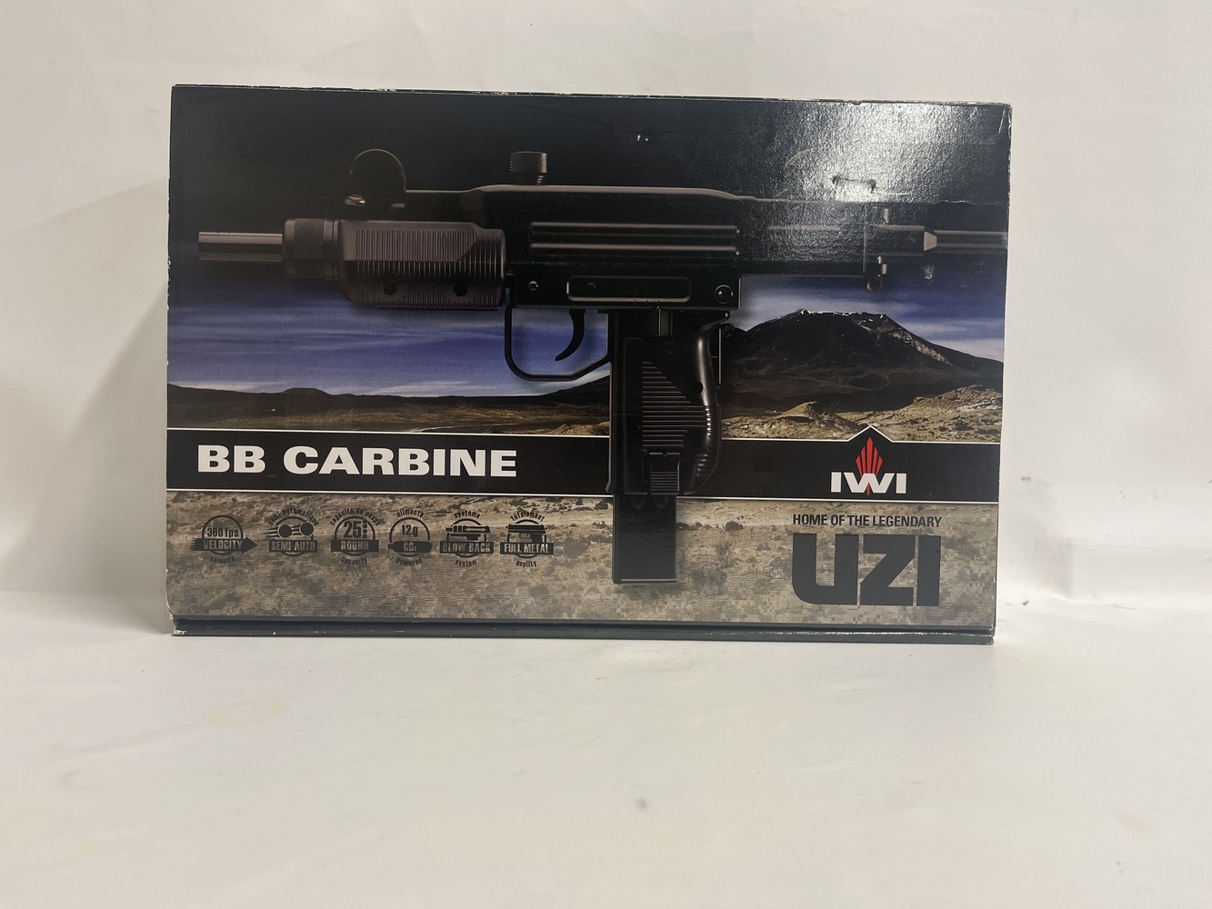 IWI BB Carbine Uzi CO2 powered - Air Pistols at GunBroker.com : 1033543530