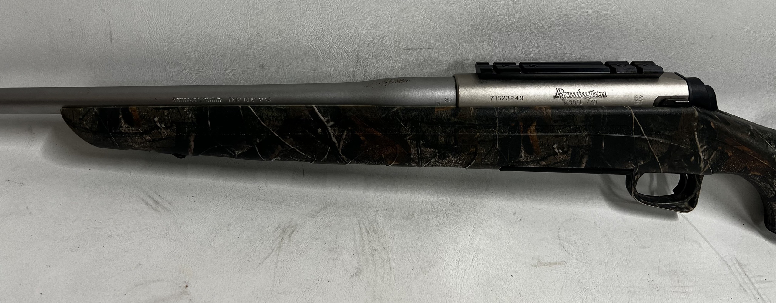 REMINGTON 770 7MM REM MAG STAINLESS - Bolt Action Rifles at GunBroker ...