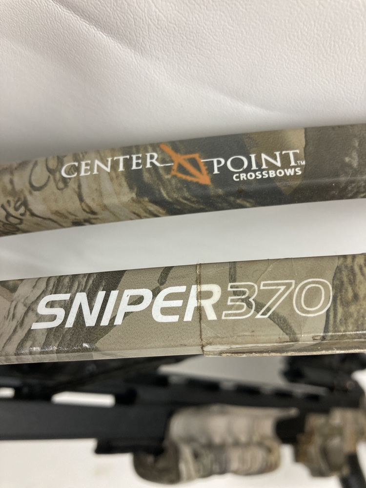 CENTER POINT SNIPER 370 CROSSBOW - Crossbows at GunBroker.com : 1022236147