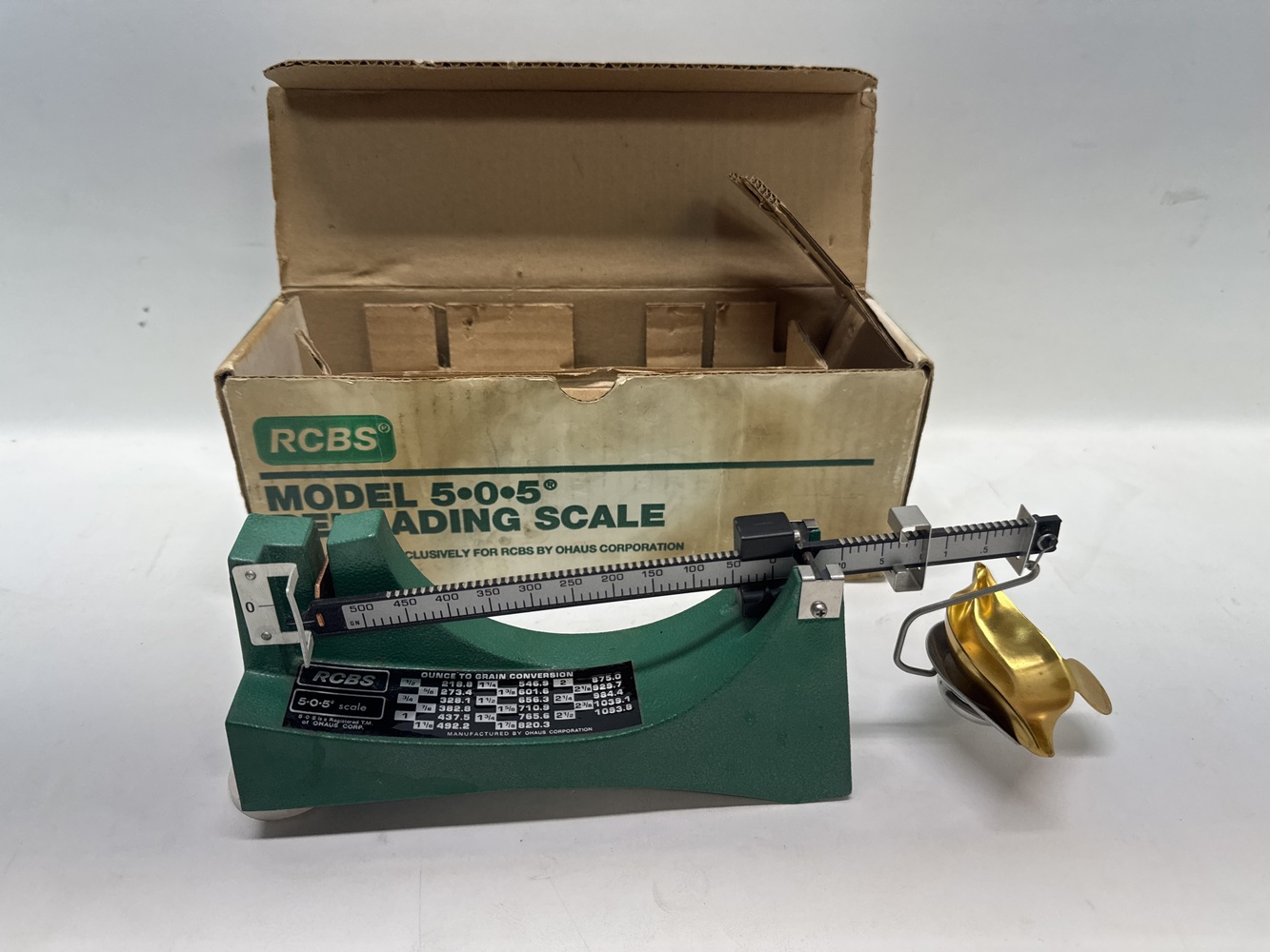Rcbs 505 Reloading Scale - Gunsmithing Tools & Gunsmith Supplies at ...