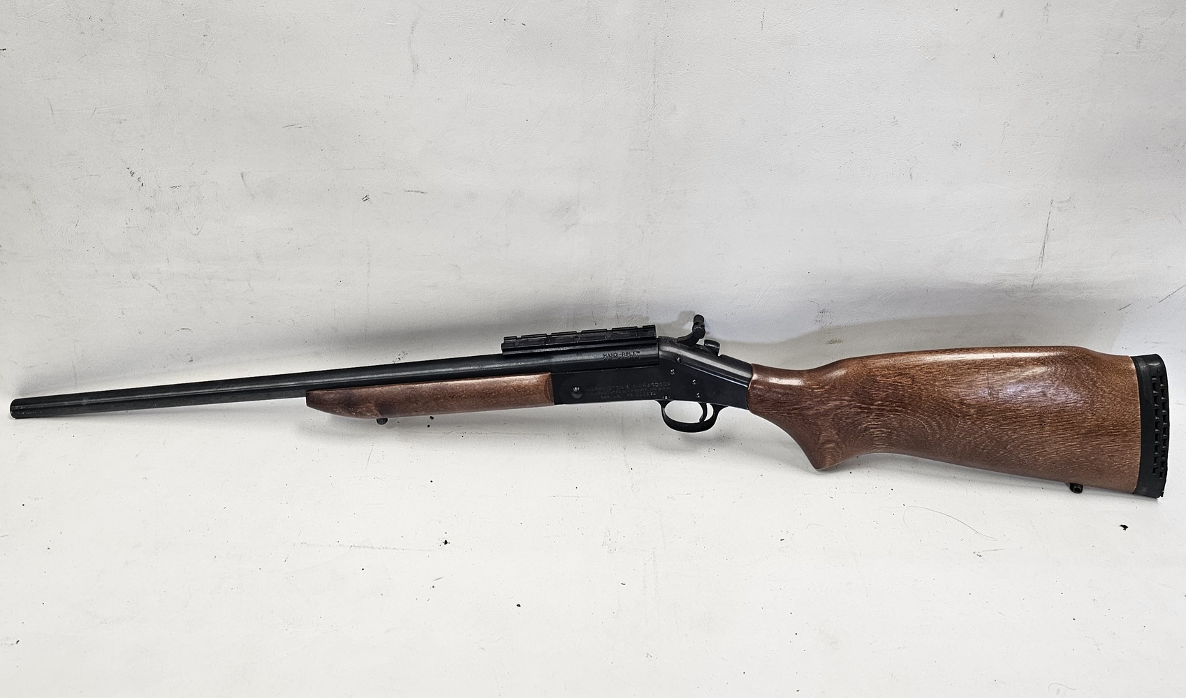 HARRINGTON & RICHARDSON HANDI-RIFLE 243 WIN. SINGLE SHOT BREAK ACTION ...