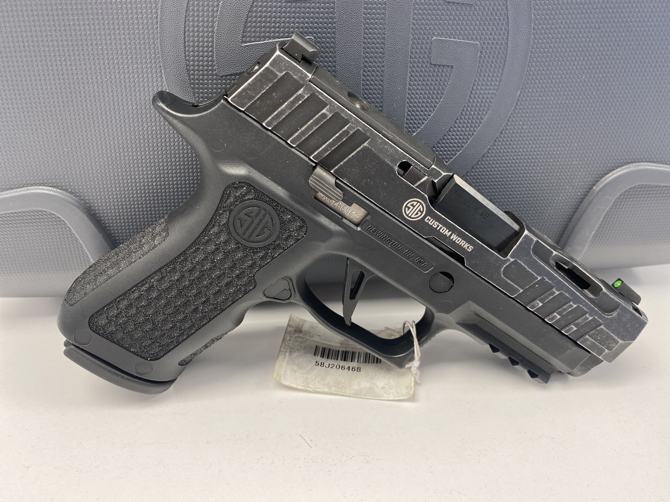 SIG SAUER P320 CUSTOM WORKS 9MM - Semi Auto Pistols at GunBroker.com ...