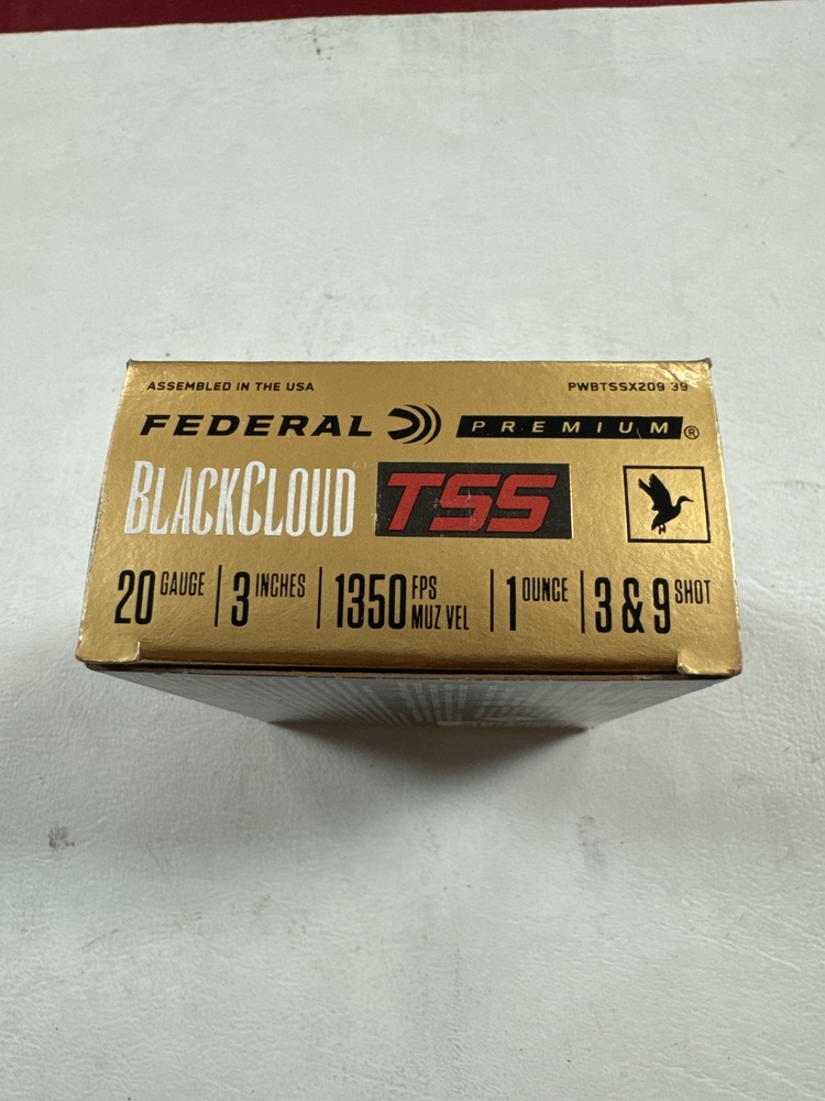 Federal Premium Blackcloud TSS 20 Gauge 10 Shells - Shotgun Shells at ...
