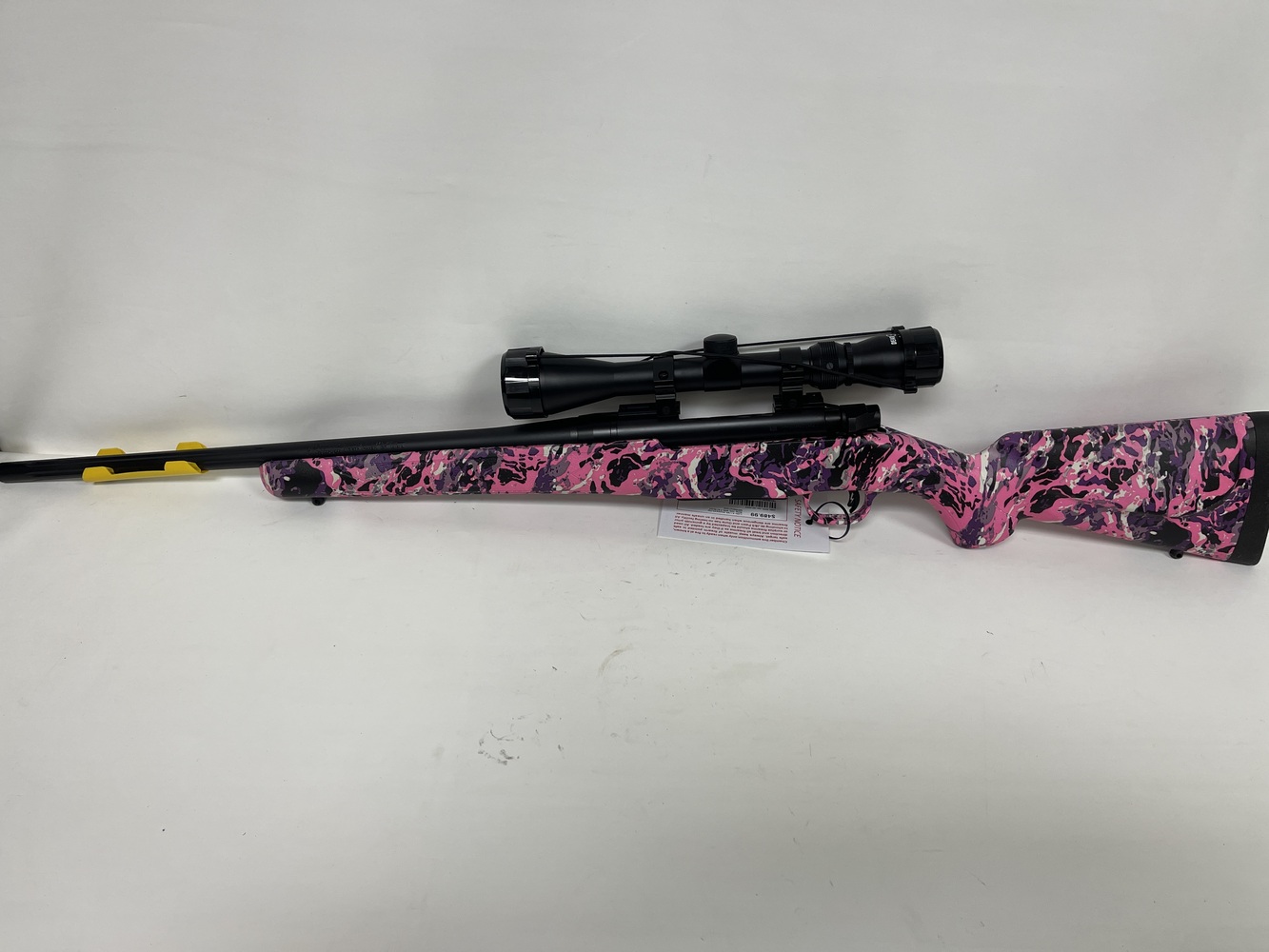 Pink 243 Rifle
