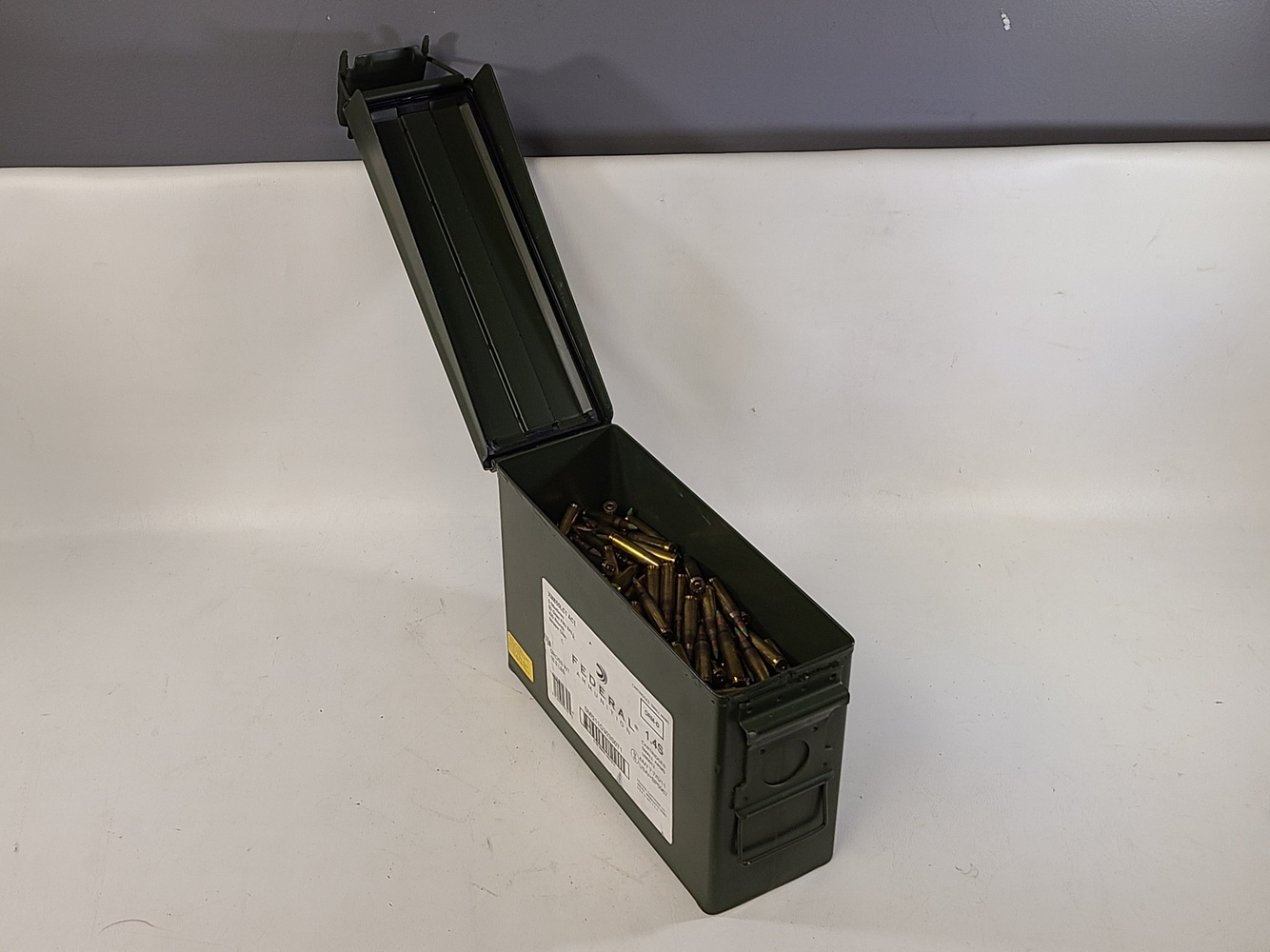5.56 NATO 500 ROUND IN CAN - Rifle Ammo at GunBroker.com : 1138190891