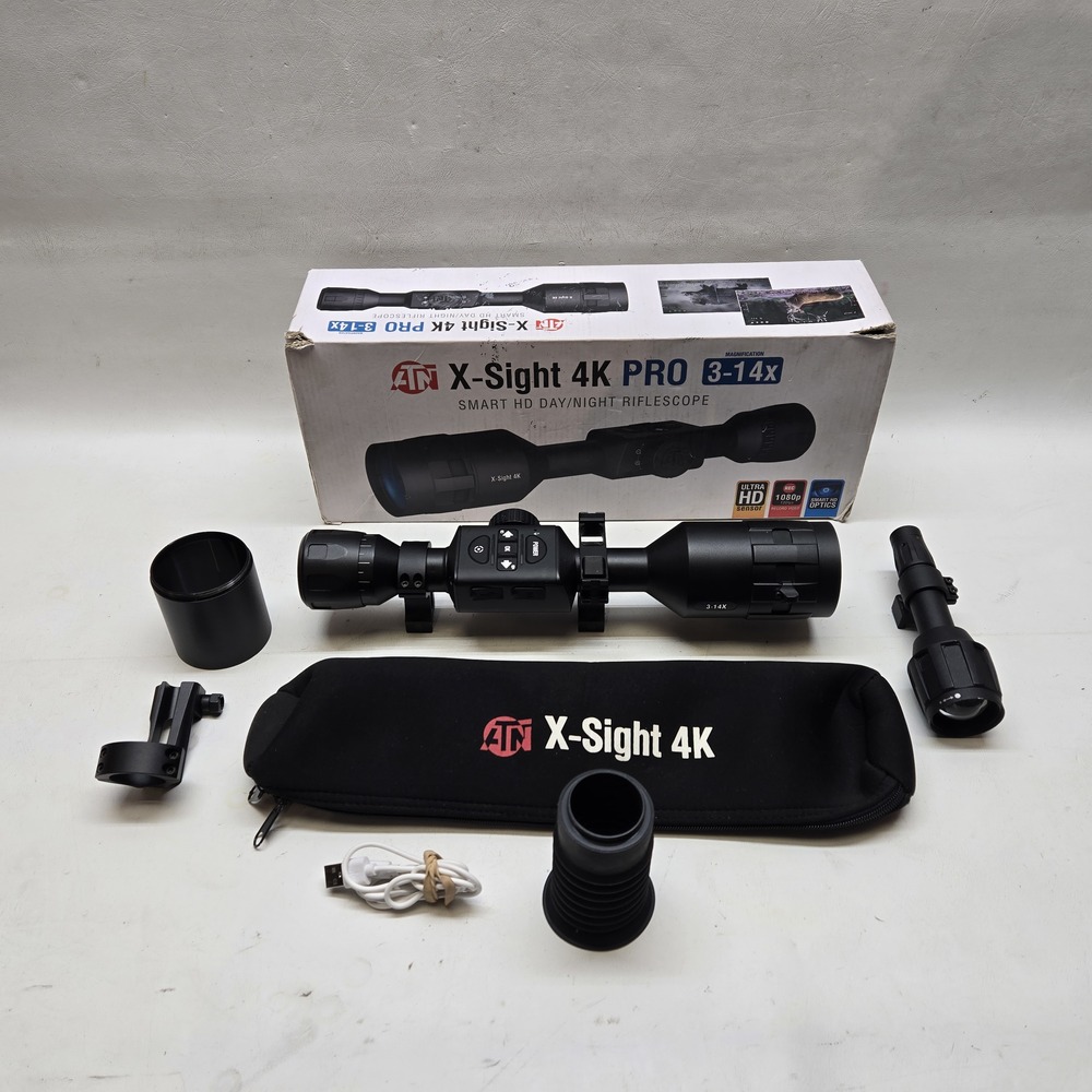 ATN X-Sight 4K Pro Smart Ultra HD Day and Night Riflescope - Scopes at ...