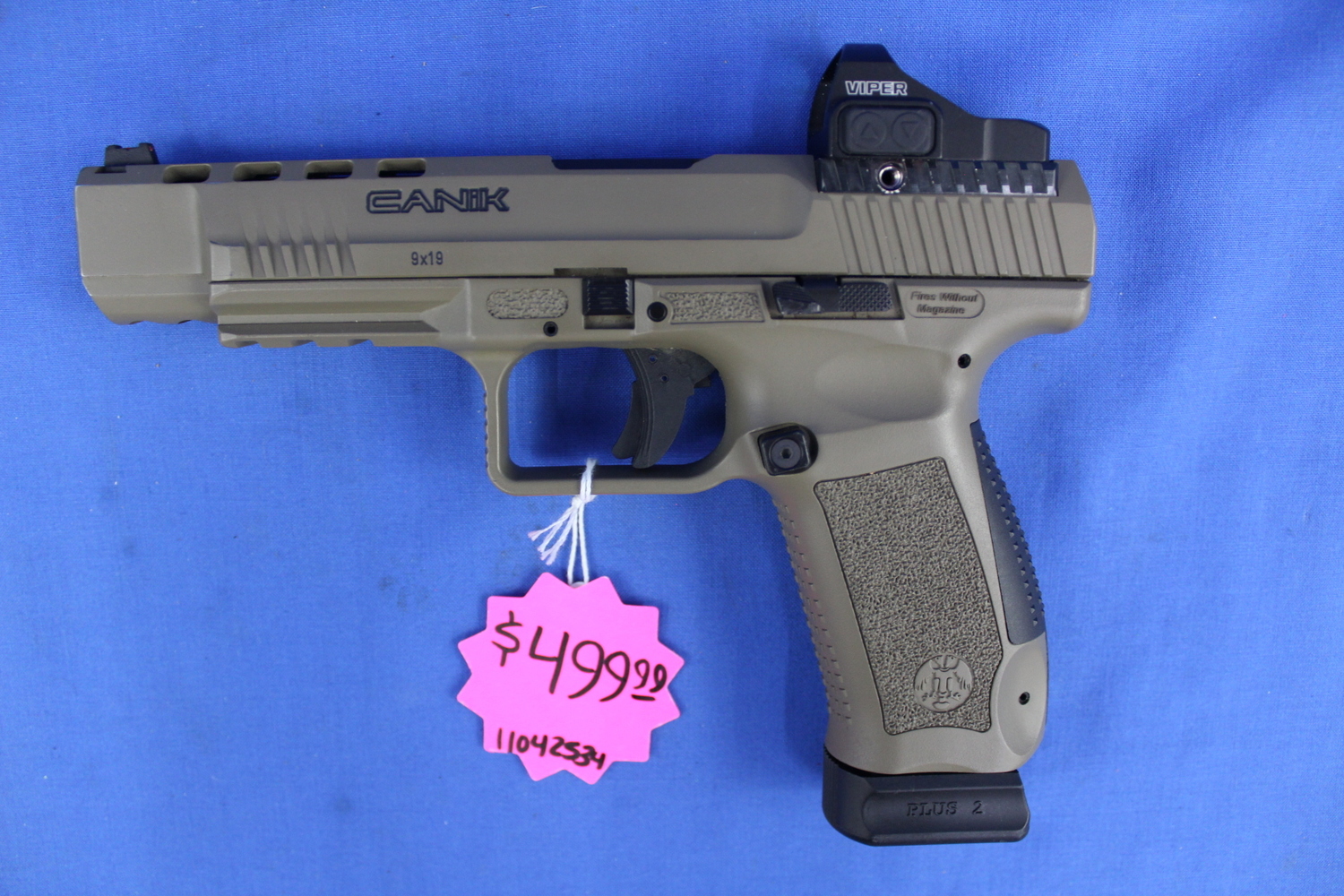 CANIK TP9 SFX 9mm SEMI-AUTOMATIC Pistol SN: 18BC14150 w/Vortex Viper ...