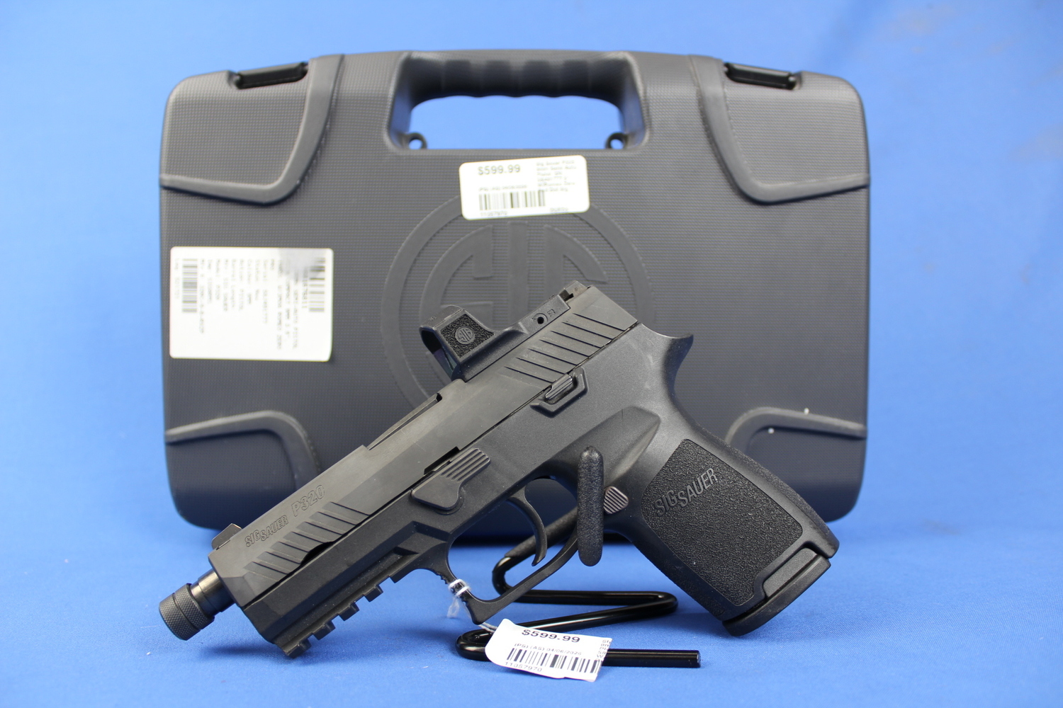 SIG SAUER P320 9mm Semi Auto Pistol SN: 58J491777 5" w/Romeo Zero Red ...