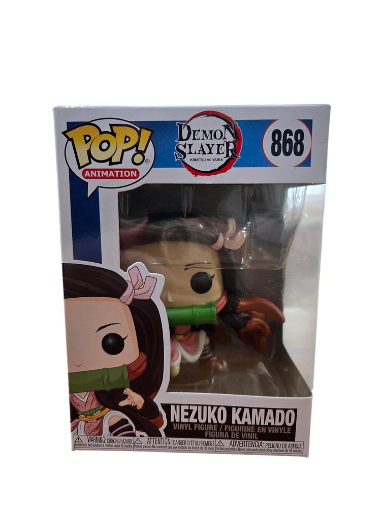 Funko Pop! Demon Slayer Nezuko Kamado #868 Vinyl Figurine | Abby's Pawn ...