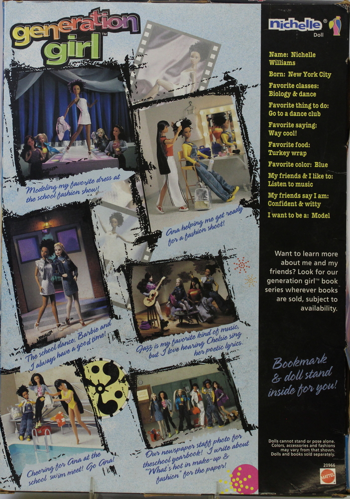 Barbie Generation Girl Nichelle Doll 1998 Mattel 20966 | ABC Pawn Coin ...