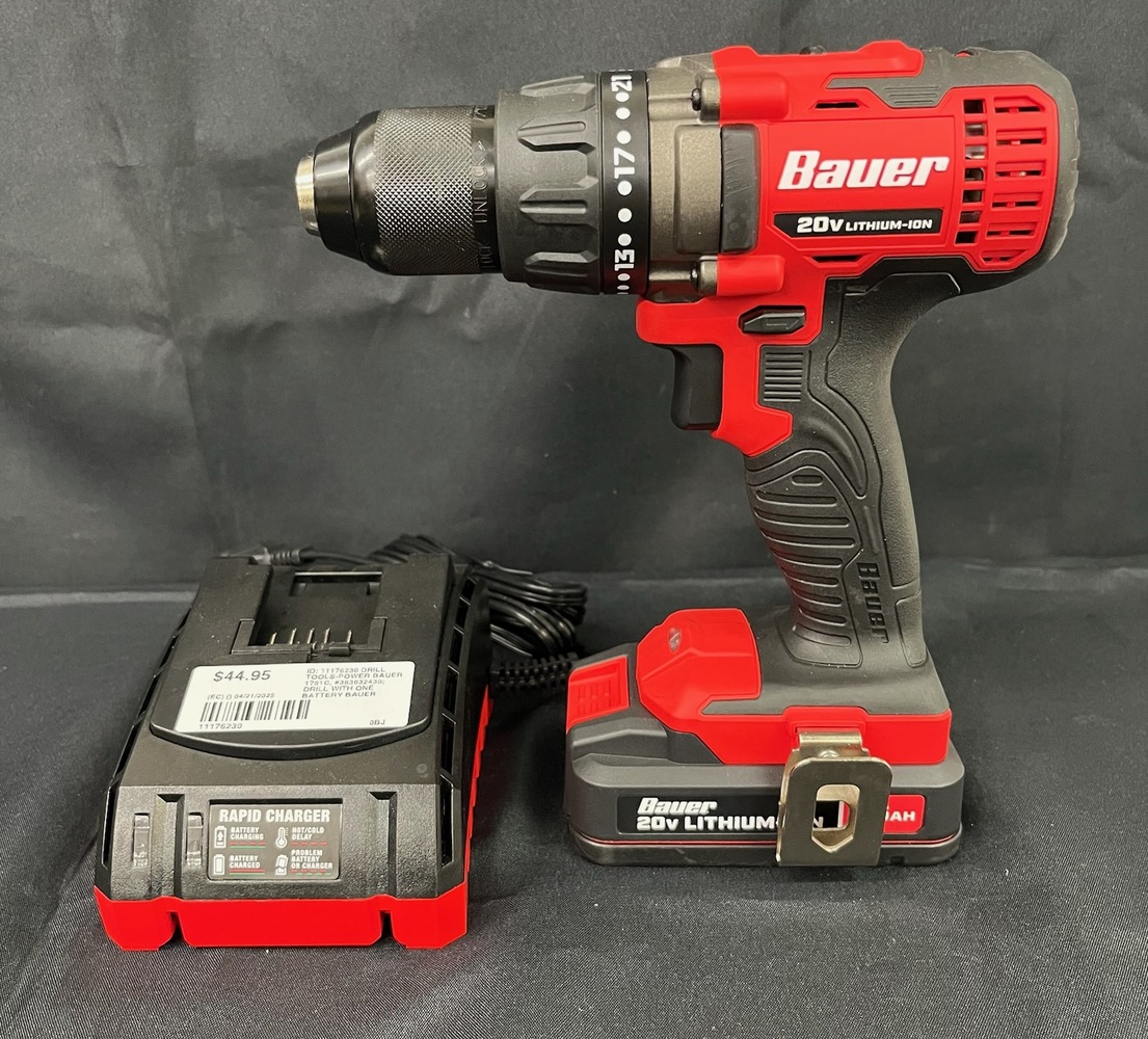 Bauer 20v drill with battery & charger | Alamo Pawn Shop