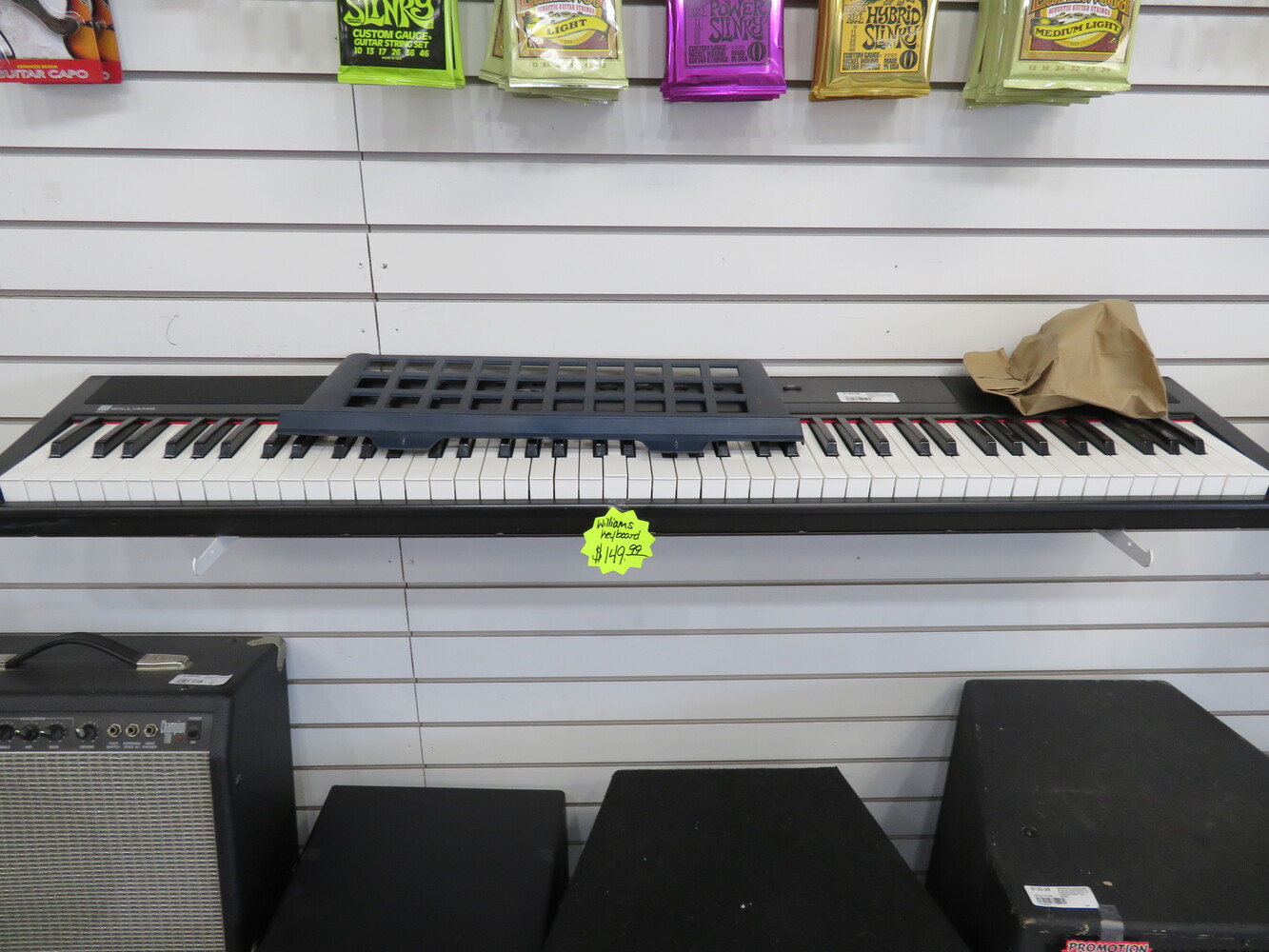 WILLIAMS LEGATO 3 KEYBOARD WITH FOOT PEDAL | Allied Pawn