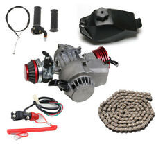 2 Stroke 48cc 50cc Bicycle Petrol Gas Motorized Engine Bike Motor Kit ...