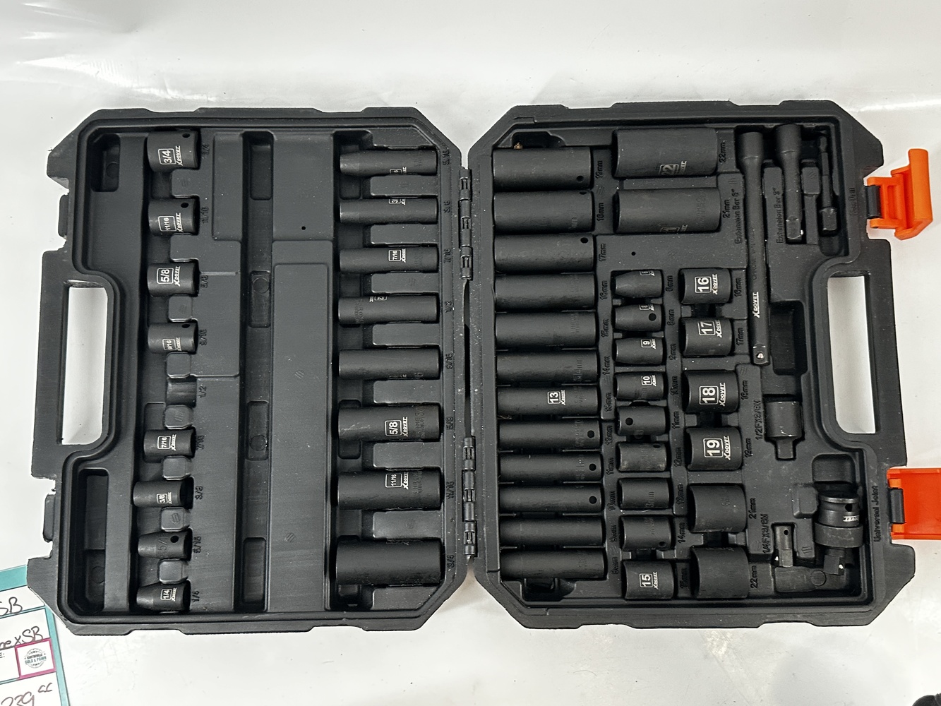XDOVET 3/8" Impact Socket Set 50 PCS (Missing 1/2" Socket ...