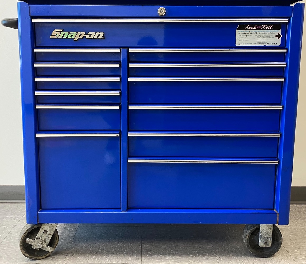 Snap On 40" 13-Drawer Double-Bank Heritage Series Roll Cab (Royal Blue ...