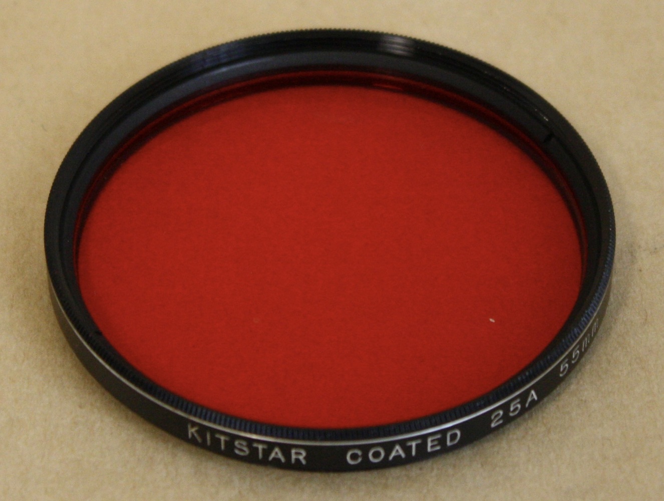 Kitstar Coated Red Filter Lens 25A 55mm | Common Exchange Whalley Ltd.