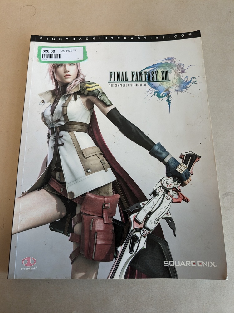 Final fantasy strategy guides | Common Exchange Whalley Ltd.