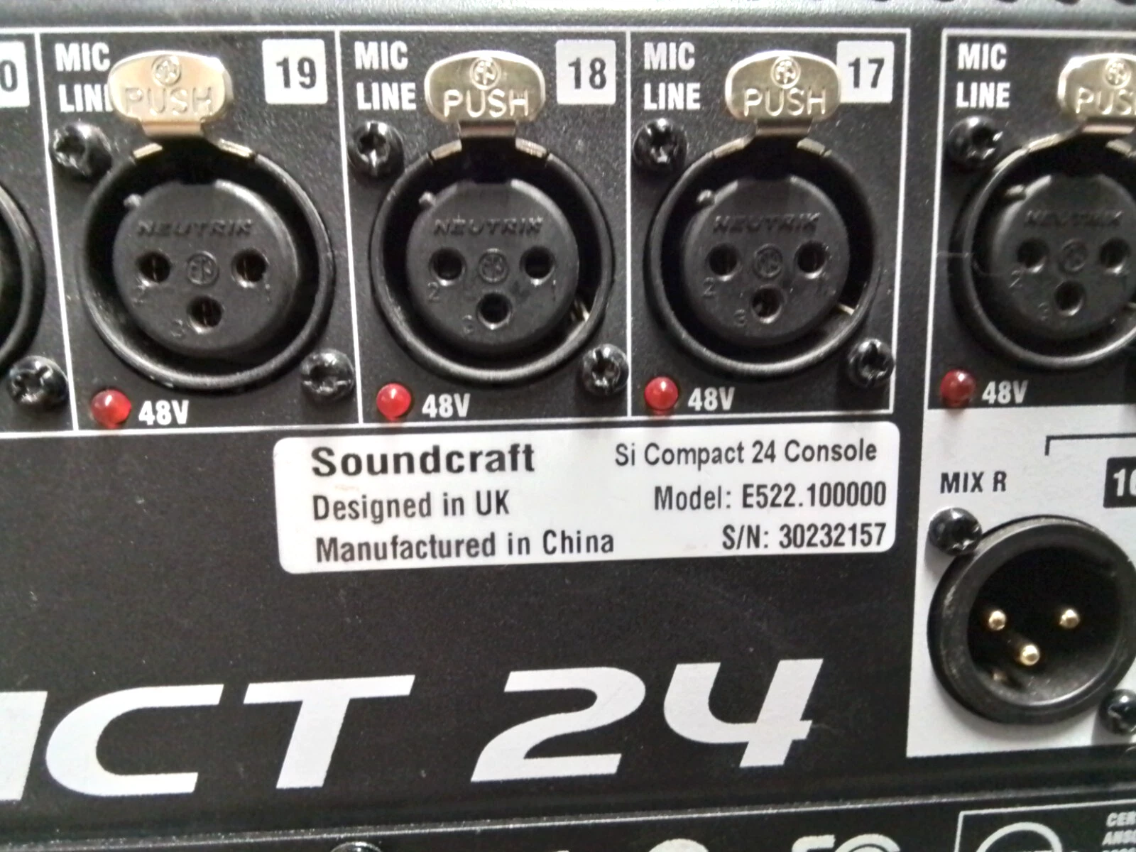 Soundcraft SI Compact 24 Digital Mixer | Gold Rush Pawn Company