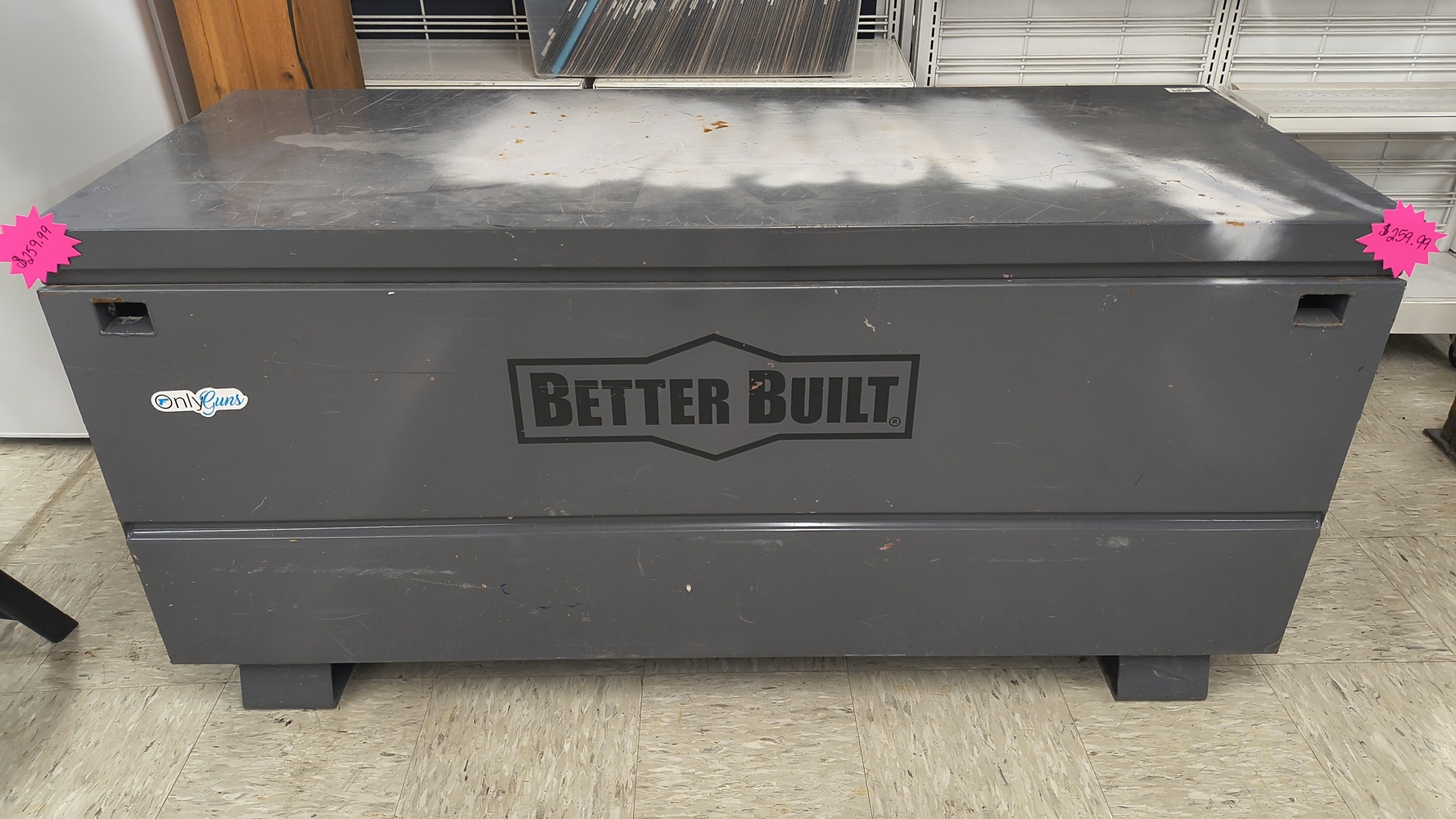BETTER BUILT Chest-Style Jobsite Box: 60 in W x 24 in D x 28 1/2 in H ...