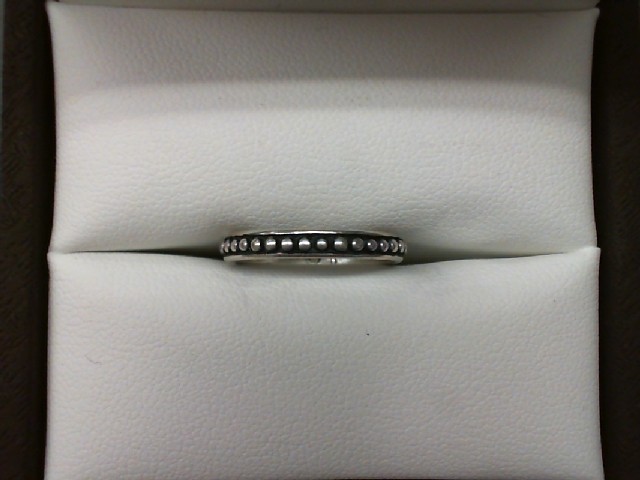 STERLING SILVER BAND WITH RAISED DOTS AROUND | Gold Rush Pawn Company