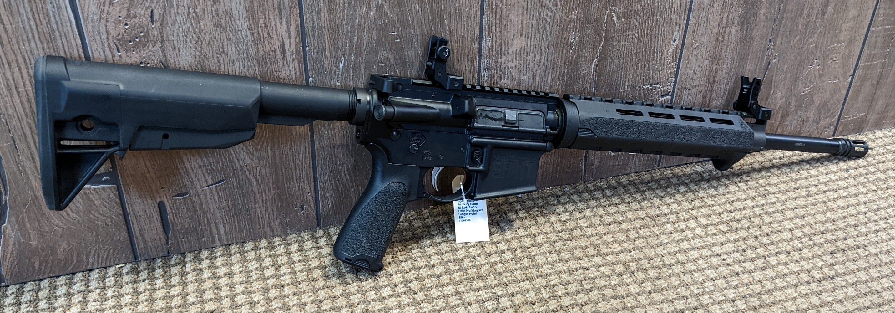 Springfield Armory Saint M-Lok AR-15 No Mag w/ Single Point Sling ...