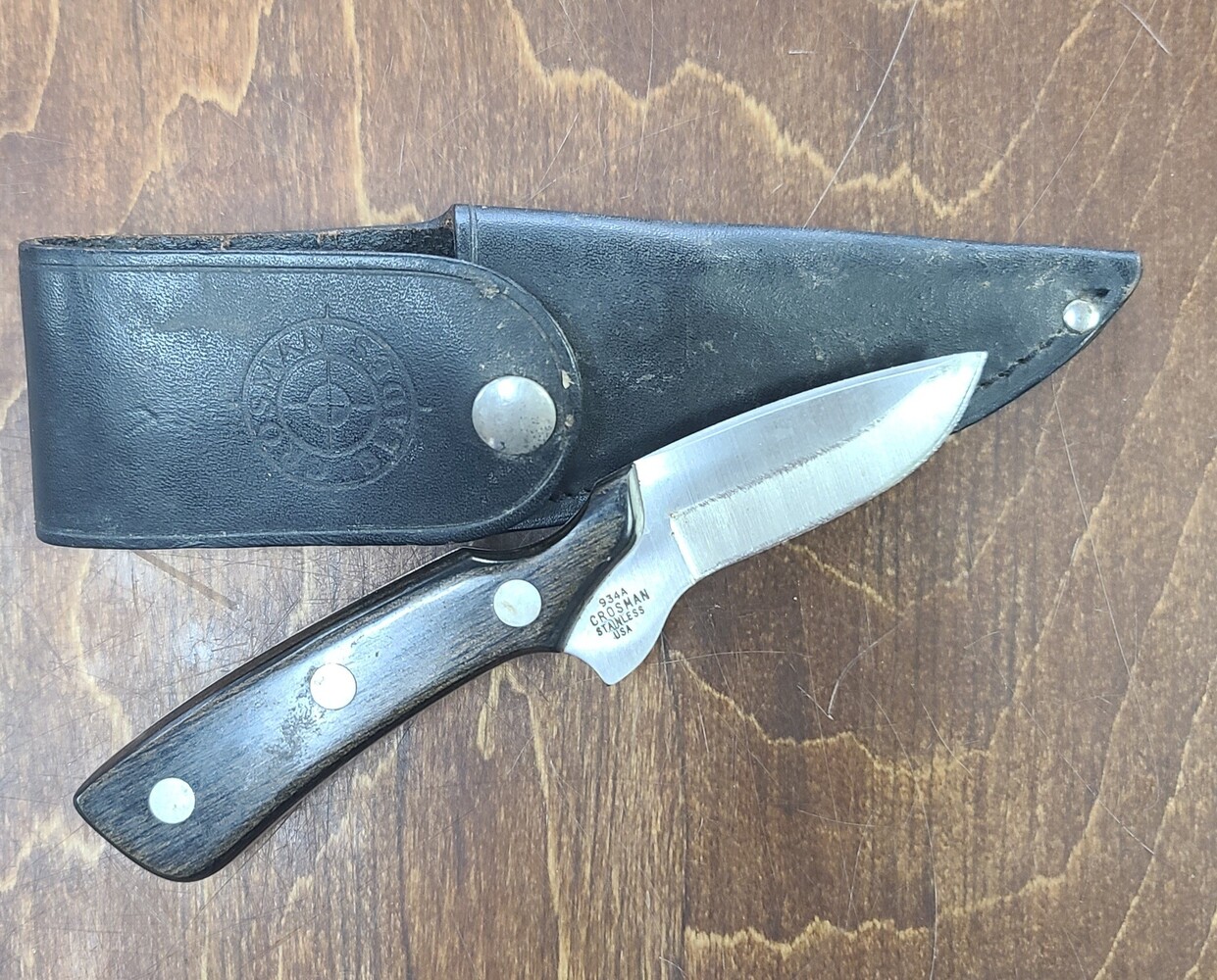 Crosman Fixed Blade Knife in Sheath | Great Plains Pawn