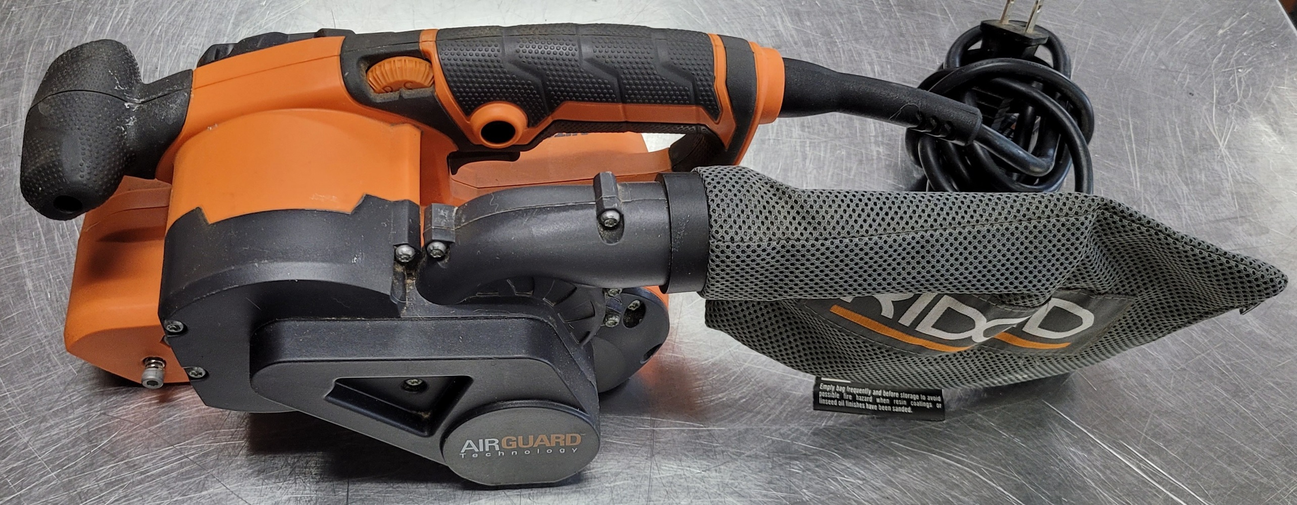 RIDGID Belt Sander in Bag | Great Plains Pawn