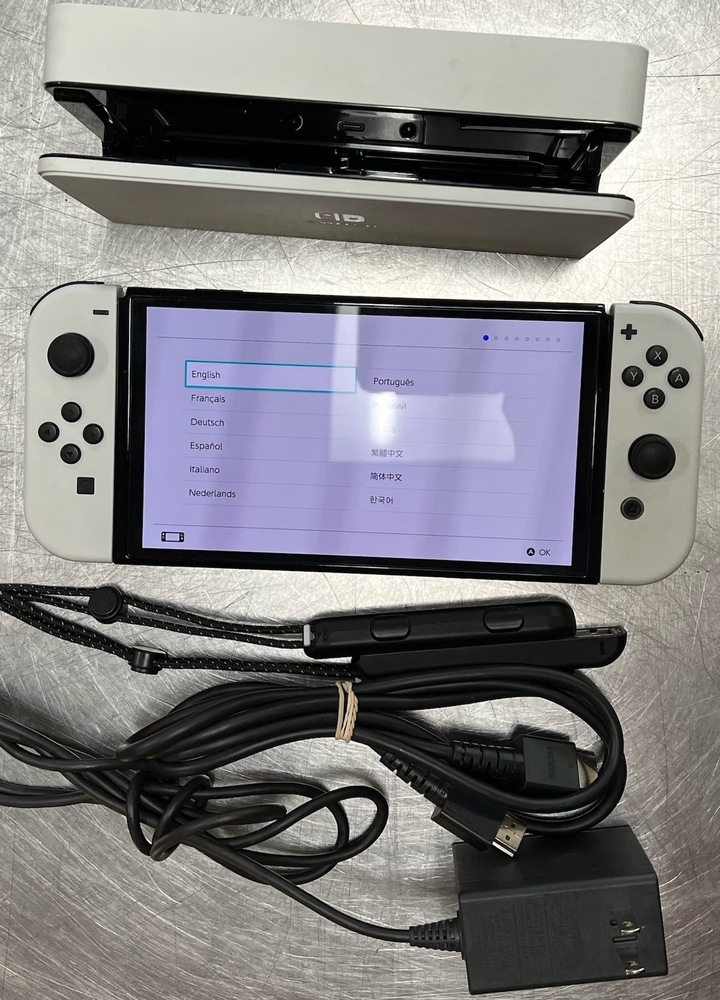 Nintendo Switch OLED w/ Dock Straps and Cords | Great Plains Pawn