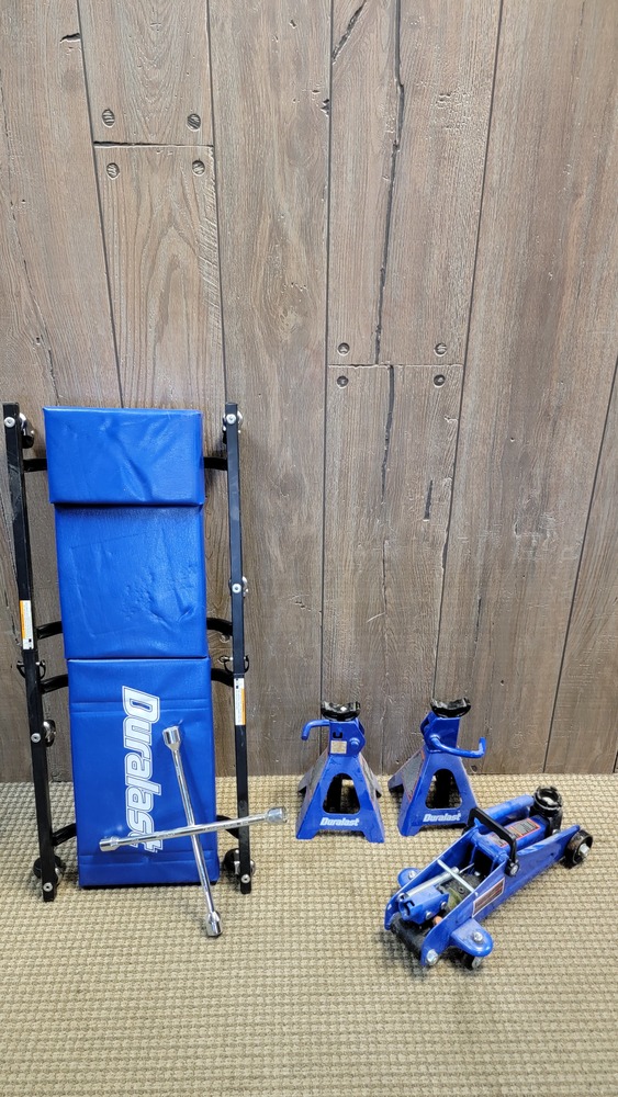 Duralast Creeper, Jack, Stands, and 4-Way | Great Plains Pawn