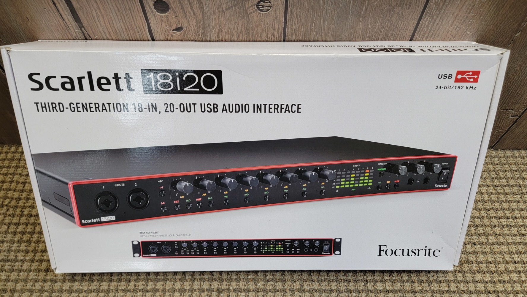 Scarlett Pro 18i20 Audio Interface in Box | Great Plains Pawn