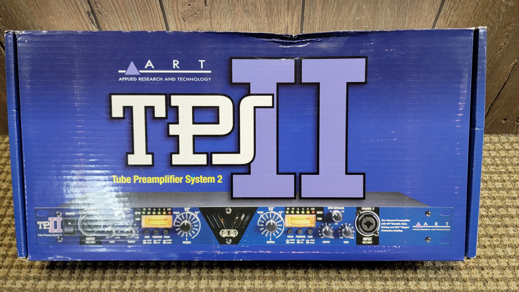 ART TPS II 2-Channel Tube Microphone Preamplifier System | Great Plains ...