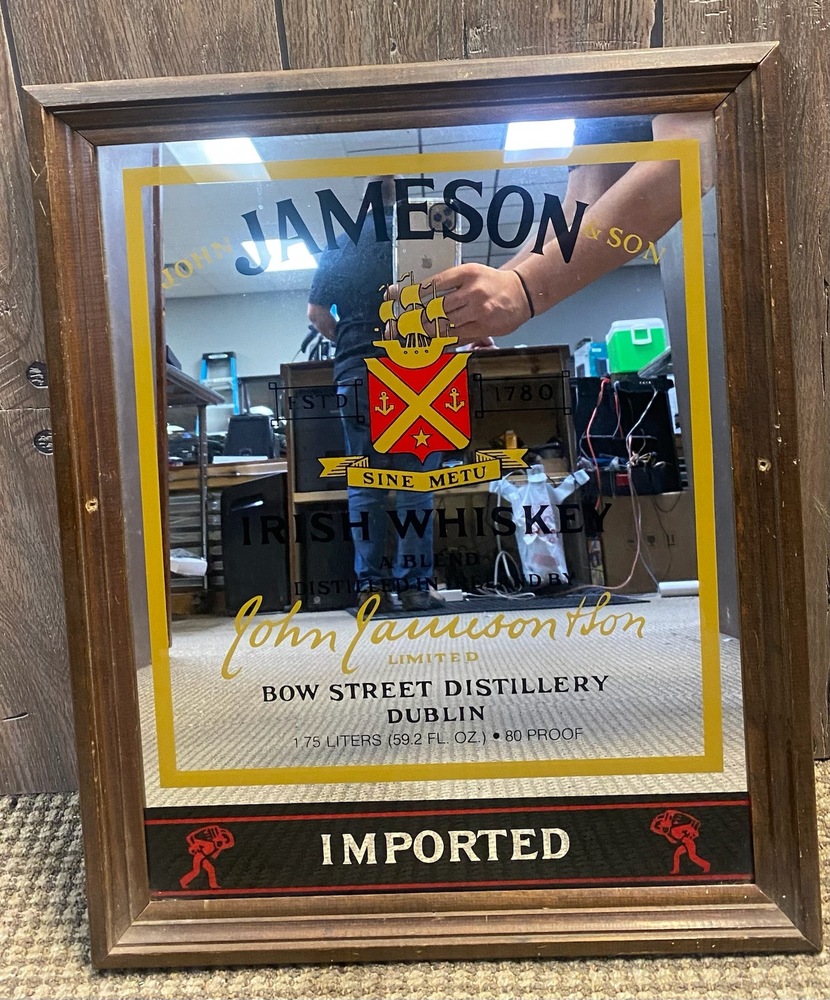 Jameson Irish Whiskey A-Blend Mirror | Great Plains Pawn