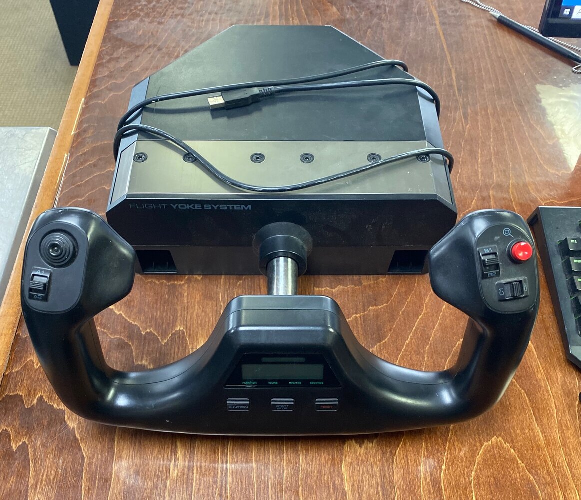 Logitech Flight Yoke System | Great Plains Pawn
