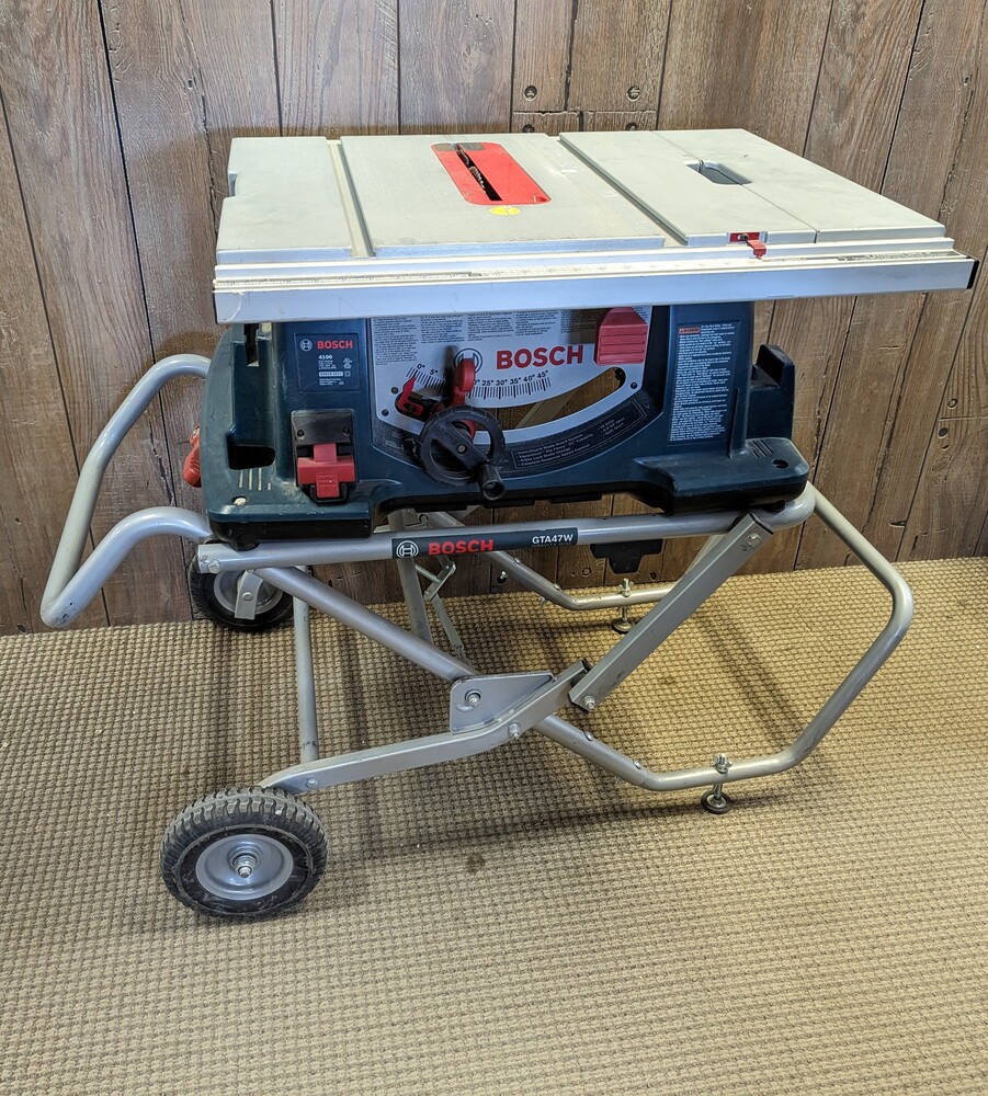 Bosch 10" Worksite Table Saw w/ Gravity-Rise Stand | Great Plains Pawn