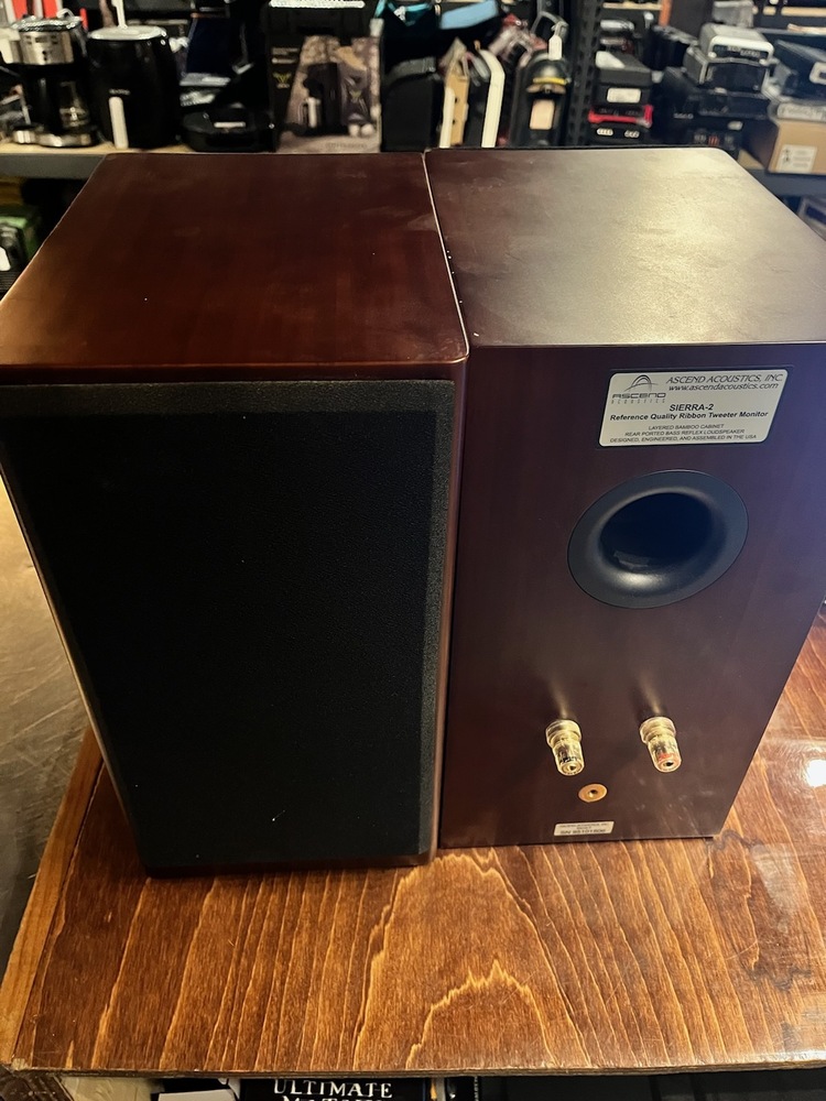Ascend Acoustics Sierra-2 Bamboo Box Ribbon Tweeter Monitor (Pair ...