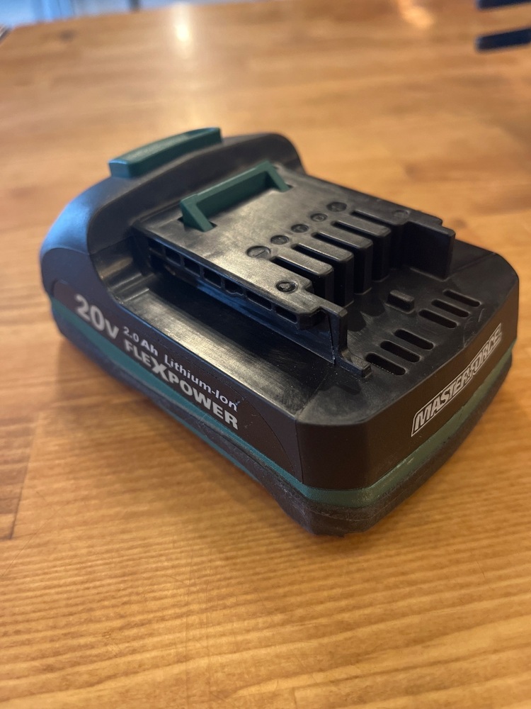 Masterforce / 252-8031 / Flex Power / 20v 2.0 Ah Lithium-Ion Battery ...