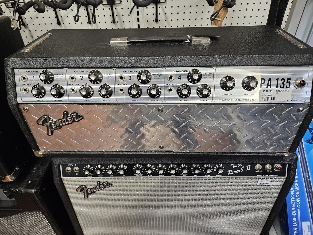 FENDER PA-135 Vintage Amp head | Green Country Arms & Pawn Inc
