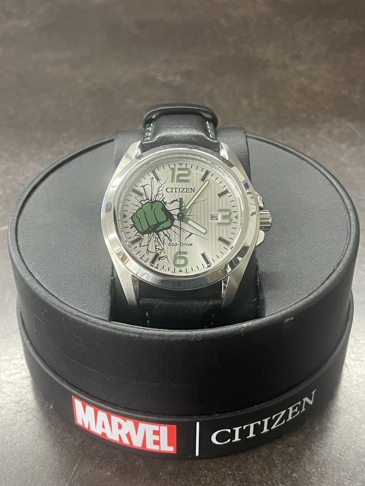 Citizen Eco-Drive Marvel Hulk Edition Men’s Watch 45mm J810-S118689 ...