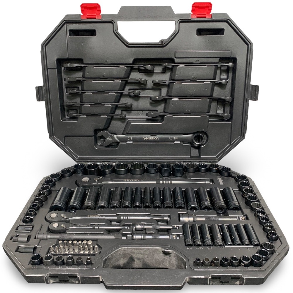 Husky 105-Piece Mechanics Tool Socket Set – In Original Case | Pomona ...