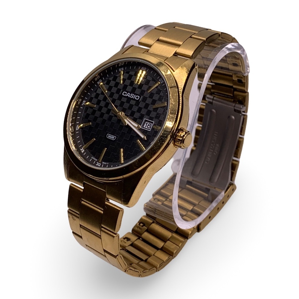 Casio MTP-VD03 Gold Tone Wristwatch – Used | Pomona Pawn Shop